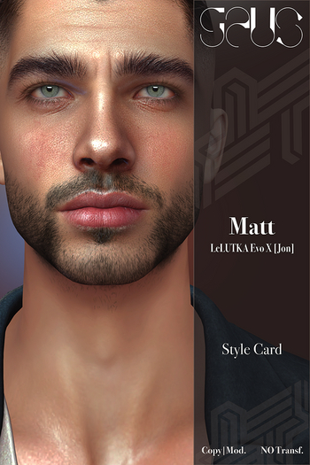 Second Life Marketplace - .G MALE [MATT][JON]