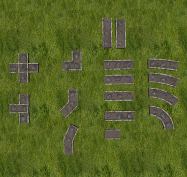 Second Life Marketplace - [FYI] Stone Gravel Walkway (Brown)