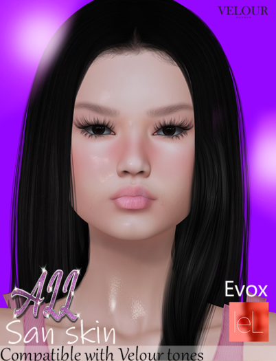Second Life Marketplace - San Skin EVOX [All] PACK