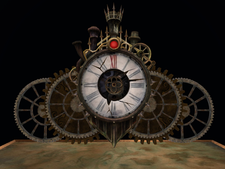 Second Life Marketplace - MC Steampunk DJ Stage RESIZE