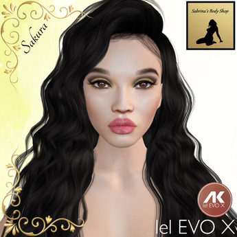 Second Life Marketplace - {SBS} Sakura Icy lel EVO X Face Skin