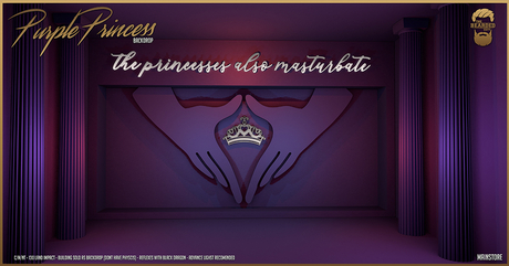 Second Life Marketplace - Purple Princess Backdrop - The Bearded Guy