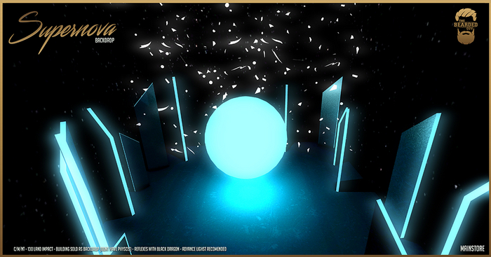 Second Life Marketplace - Supernova Backdrop - The Bearded Guy