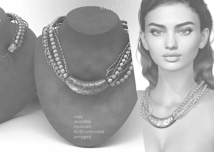 Second Life Marketplace - SIGMA Ora necklace DEMO