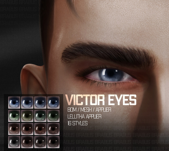 Second Life Marketplace - BRABUS - Victor Eyes // FATPACK