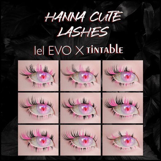 Second Life Marketplace - -bus- Hanna Cute Lashes {Lelutka Evo X}