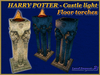 Second Life Marketplace - HP - Castle light - Floor torches (2 LI ...