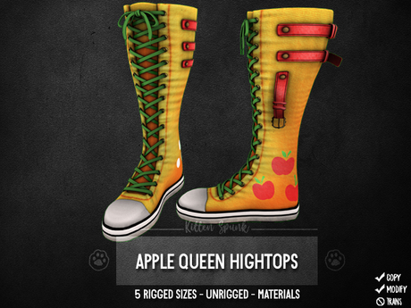 Second Life Marketplace - +KS+ High-Tops // DEMO