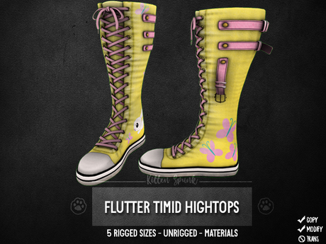 Second Life Marketplace - +KS+ High-Tops // DEMO