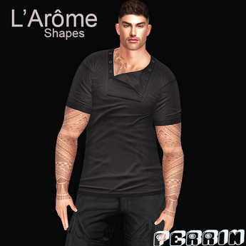 Second Life Marketplace - PERRIN BENTO MALE SHAPE LELUTKA HEAD LOGAN EVOX