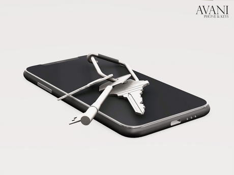 Second Life Marketplace - Avani Alix Collection Phone & Keys, All