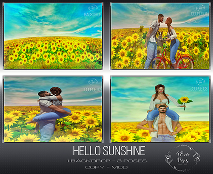 Second Life Marketplace - [ 4Ever Poses ] Hello Sunshine