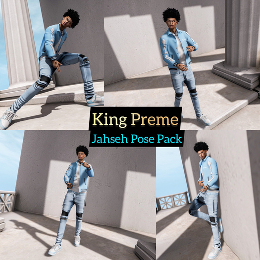 Second Life Marketplace - Jahseh Pose Pack- King Preme