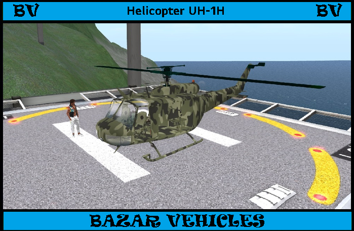 Second Life Marketplace - Helicopter UH-1H