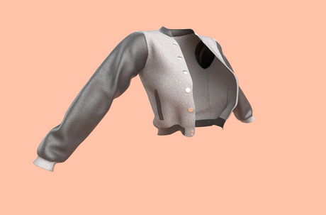 Second Life Marketplace - JM (W) LETTERMAN JACKET