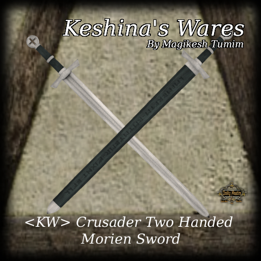 Second Life Marketplace - Crusader 2H Sword-Morien