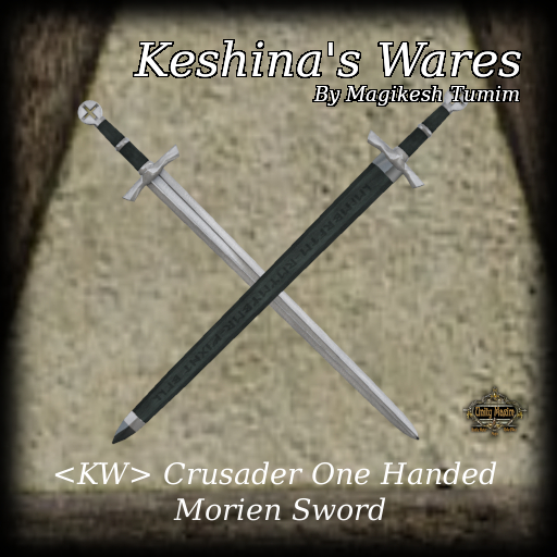 Second Life Marketplace - Crusader 1H Sword-Morien