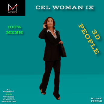 Second Life Marketplace - MUDAK PEOPLE - CEL WOMAN IX