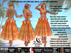 Second Life Marketplace - Hula costume red flexi skirt,hair,music,dance ...