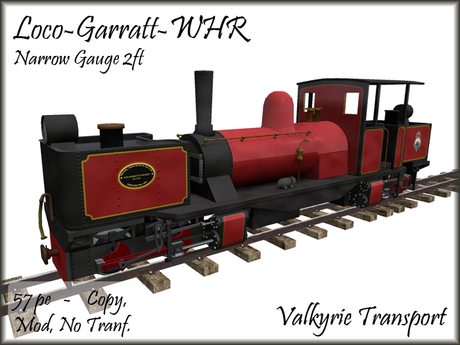 Second Life Marketplace - K1 Garratt WHR Trainset (box)