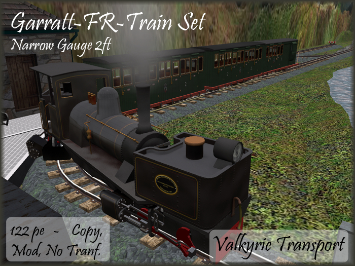 Second Life Marketplace - K1 Garratt FR Trainset (box)