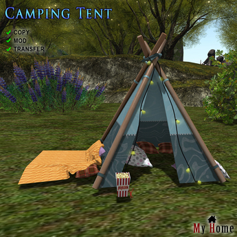 Second Life Marketplace - [My Home] Full Perm Camping Tent