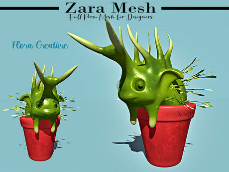 Second Life Marketplace - ZM - Fantasy - Flora Creature - FULL PERM MESH