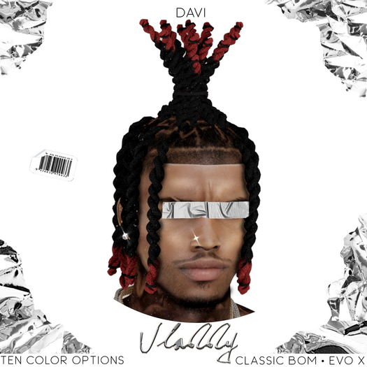 Second Life Marketplace - Vladdy // "Davi" Dreadlocks (Fatpack ...