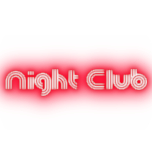 Second Life Marketplace - neon sign - night club 1 trans bg (brand new)