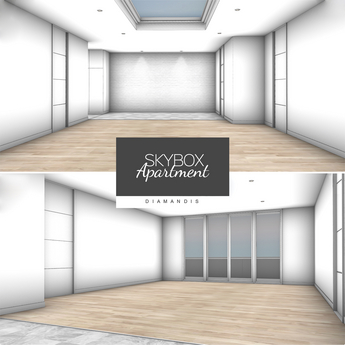 Second Life Marketplace - Diamandis | Skybox Apartment #1 (Modern Skybox)