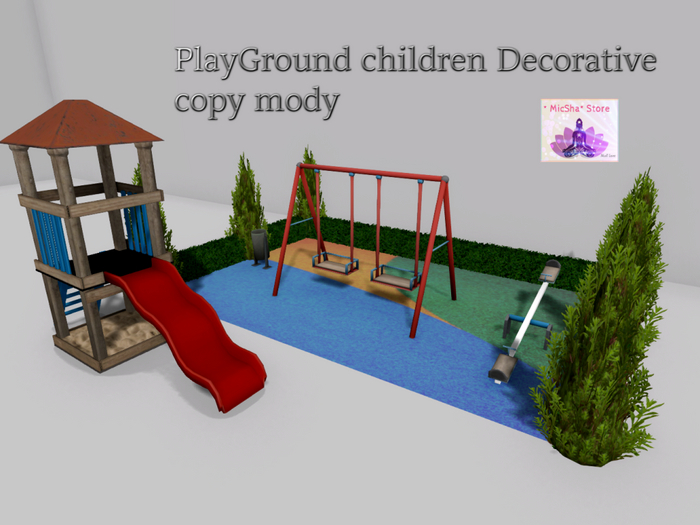 Second Life Marketplace - BOX-PLAYGROUND DECORATIVE