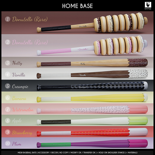 Second Life Marketplace - 9. BAMSE : Home Base - Strawberry