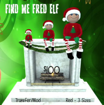 Second Life Marketplace - Find me Fred Red (Transfer)