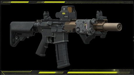 Second Life Marketplace - Scripted M4 MWS M-4 / M-16 / Mk18 CUSTOM SPEC ...
