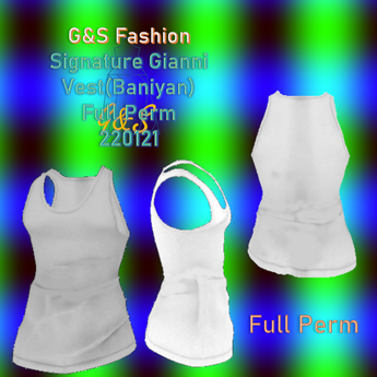 Second Life Marketplace - Signature Gianni - Vest (baniyan)-220121