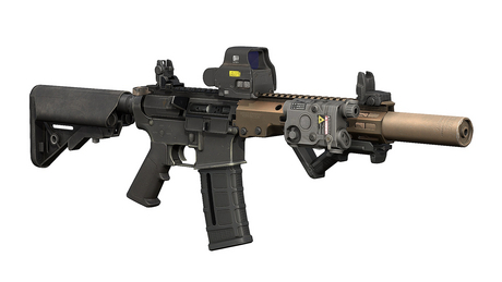 Second Life Marketplace - Full Perm assault rifle intermediate-range ...