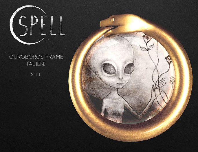 Second Life Marketplace - SPELL : Ouroboros Frame (Alien)
