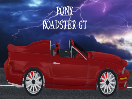 Second Life Marketplace - M.P.M. PONY ROADSTER GT