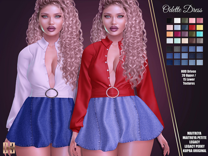 Second Life Marketplace - [hh] Odette Dress