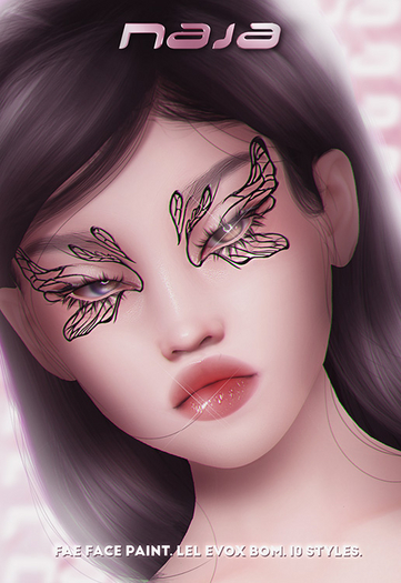Second Life Marketplace - naja // fae face paint demo