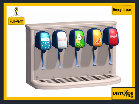 Second Life Marketplace - ::DisturbeD:: Kawaii Cute Soda Machine - FULL ...