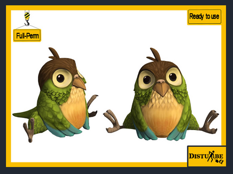 Second Life Marketplace - ::DisturbeD:: Owliver the Owl Toon - FULL ...