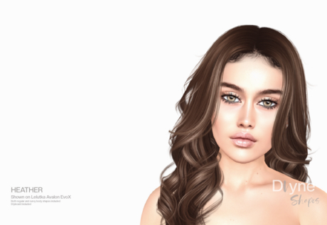 Second Life Marketplace - Heather Shape - Lelutka Avalon EvoX