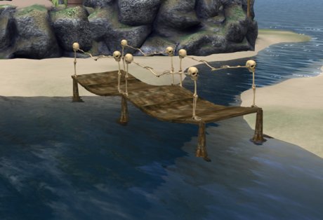Second Life Marketplace - Skull Bridge BOX