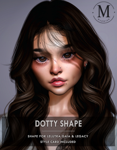 Second Life Marketplace - MADWISH // Dotty Shape (LeLutka Gaia & Legacy)