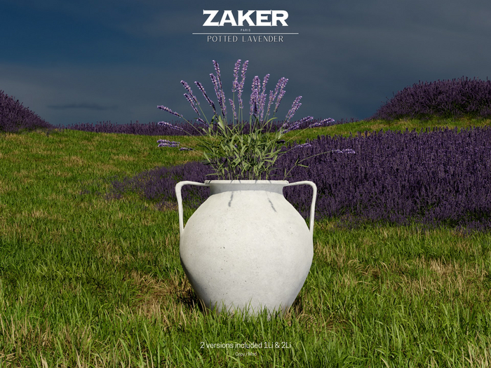 Second Life Marketplace - ZAKER : Potted Lavender