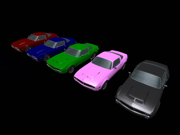 Second Life Marketplace - Full Perm Vehicles "American Muscle '71 ...
