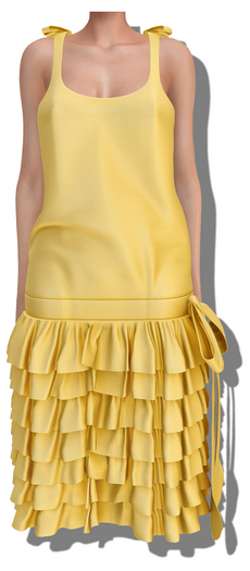 Second Life Marketplace - Belle Epoque - Coco - Yellow