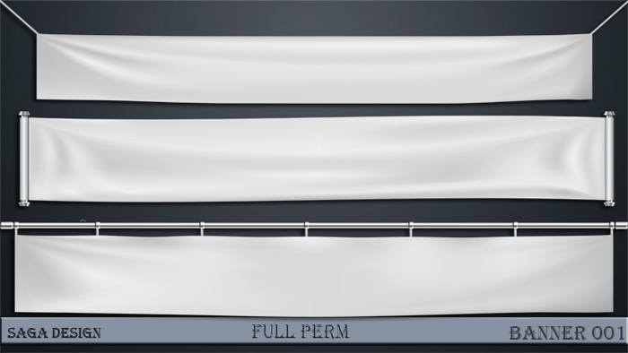 Second Life Marketplace - Saga Design Full Perm Banner 001