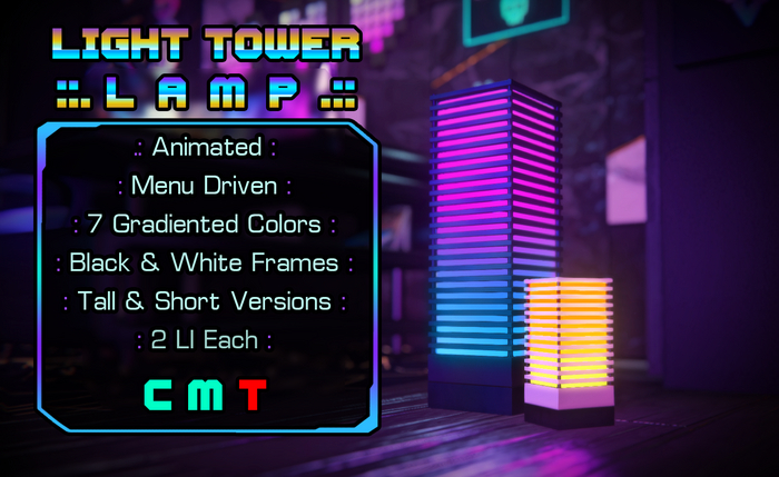 Second Life Marketplace - [RoS] Light Tower Lamp